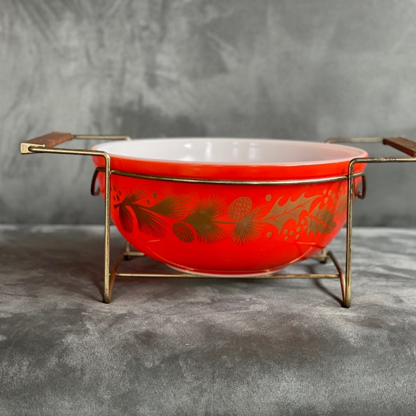 Pyrex Golden Leaf - Etsy