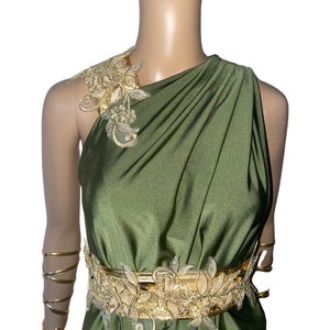 Greek Goddess Toga Gold Wedding Bridesmaid Halloween Costume - Etsy