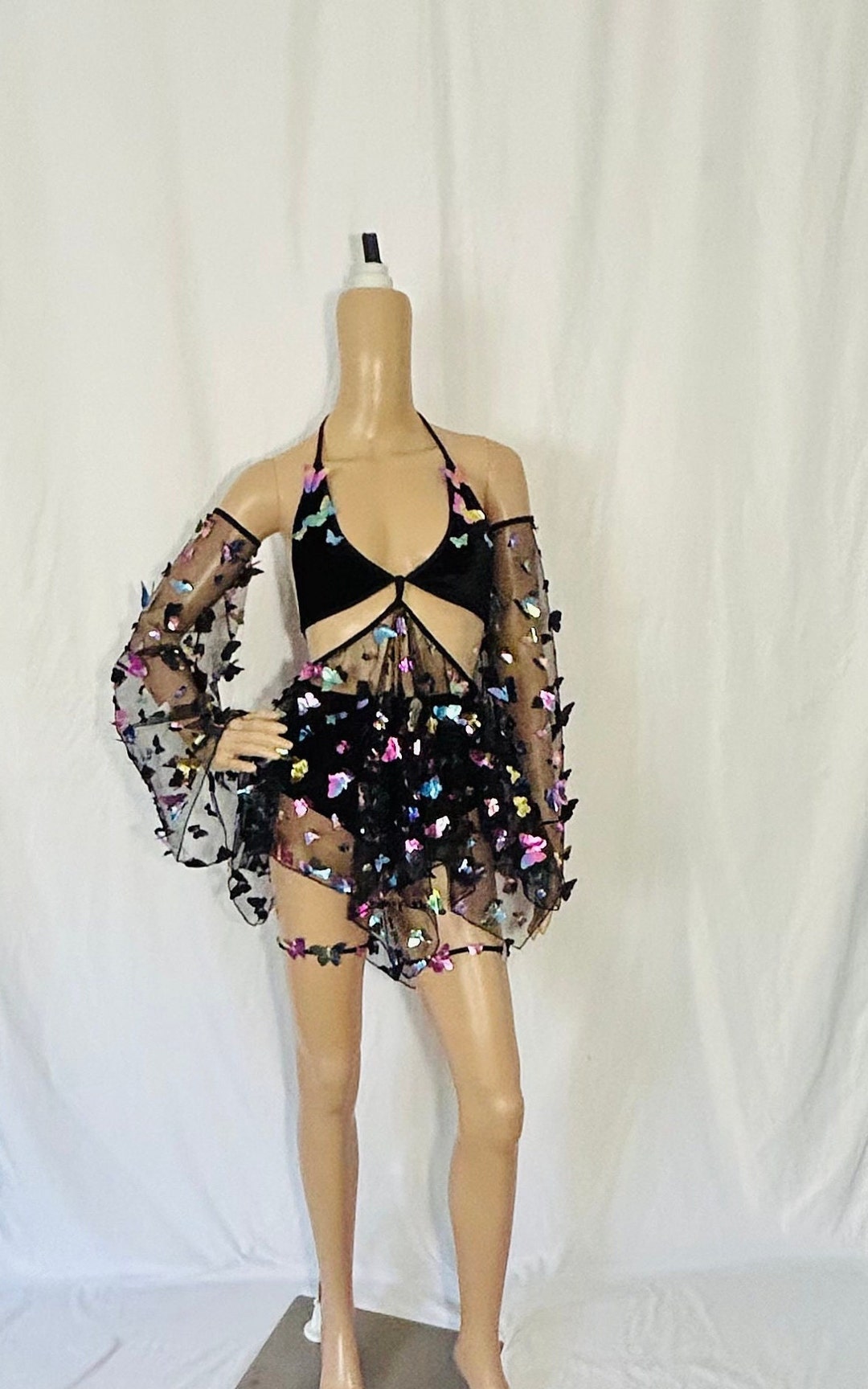 Fairytopia Butterfly Rave Festival Outfit for Women Pieces Sold ...