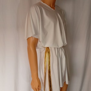 Men’s Greek Goddess Tunic Gold Halloween Costume - Etsy