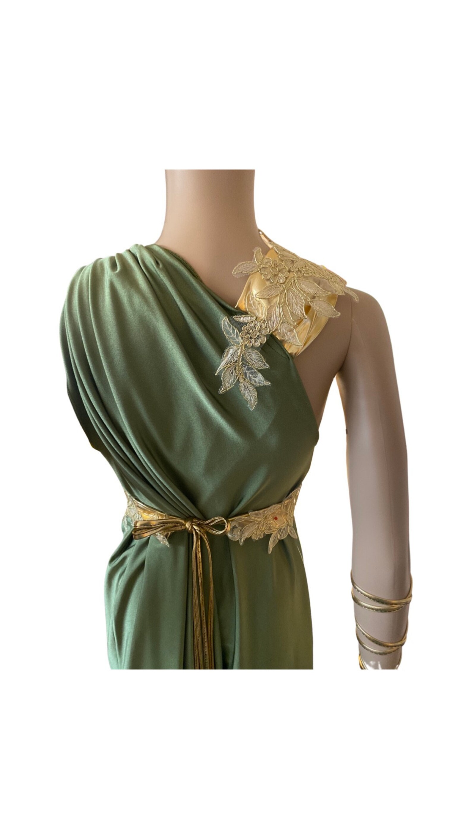 Greek Goddess Toga Gold Wedding Bridesmaid - Etsy