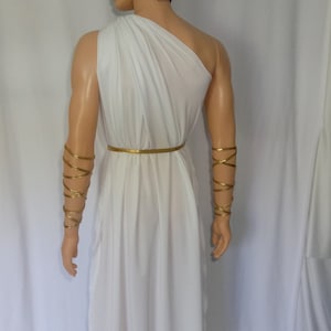 Greek God Toga Spartan Tunic Gold Halloween Costume - Etsy
