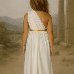 Kids Greek Goddess Toga Gold Halloween Costume Greek Mythology - Etsy