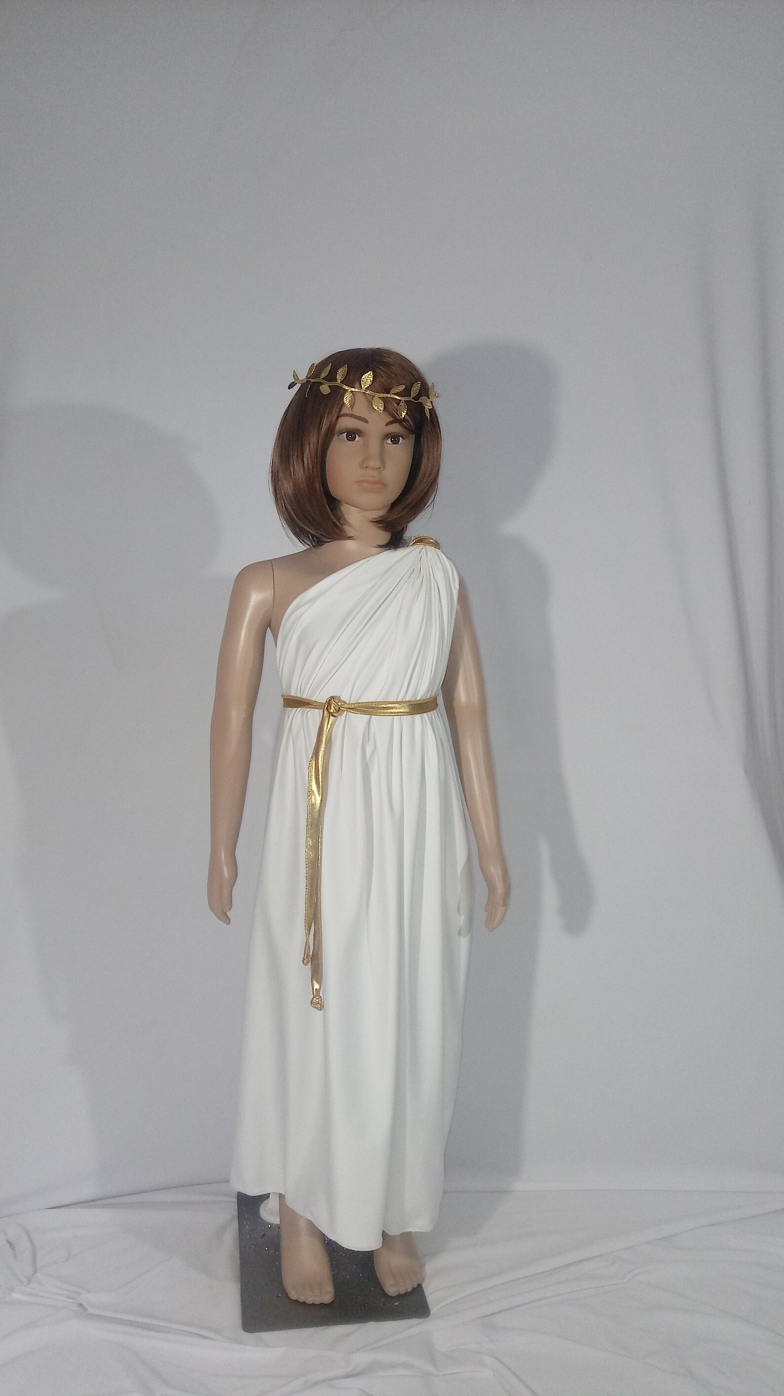 Kids Greek Goddess Toga Gold - Etsy