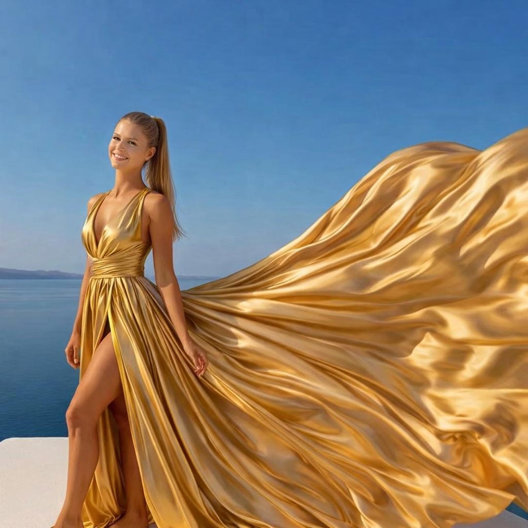 Convertible Infinity Goddess Dress – Multiway Wrap Maxi Dress With High ...