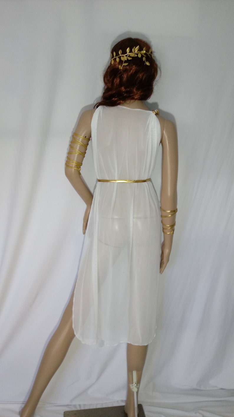 Greek Goddess Tunic Lingerie Gold Role Play Submissive Gorean - Etsy