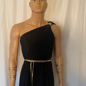 Greek God Toga Spartan Tunic Gold Halloween Costume - Etsy