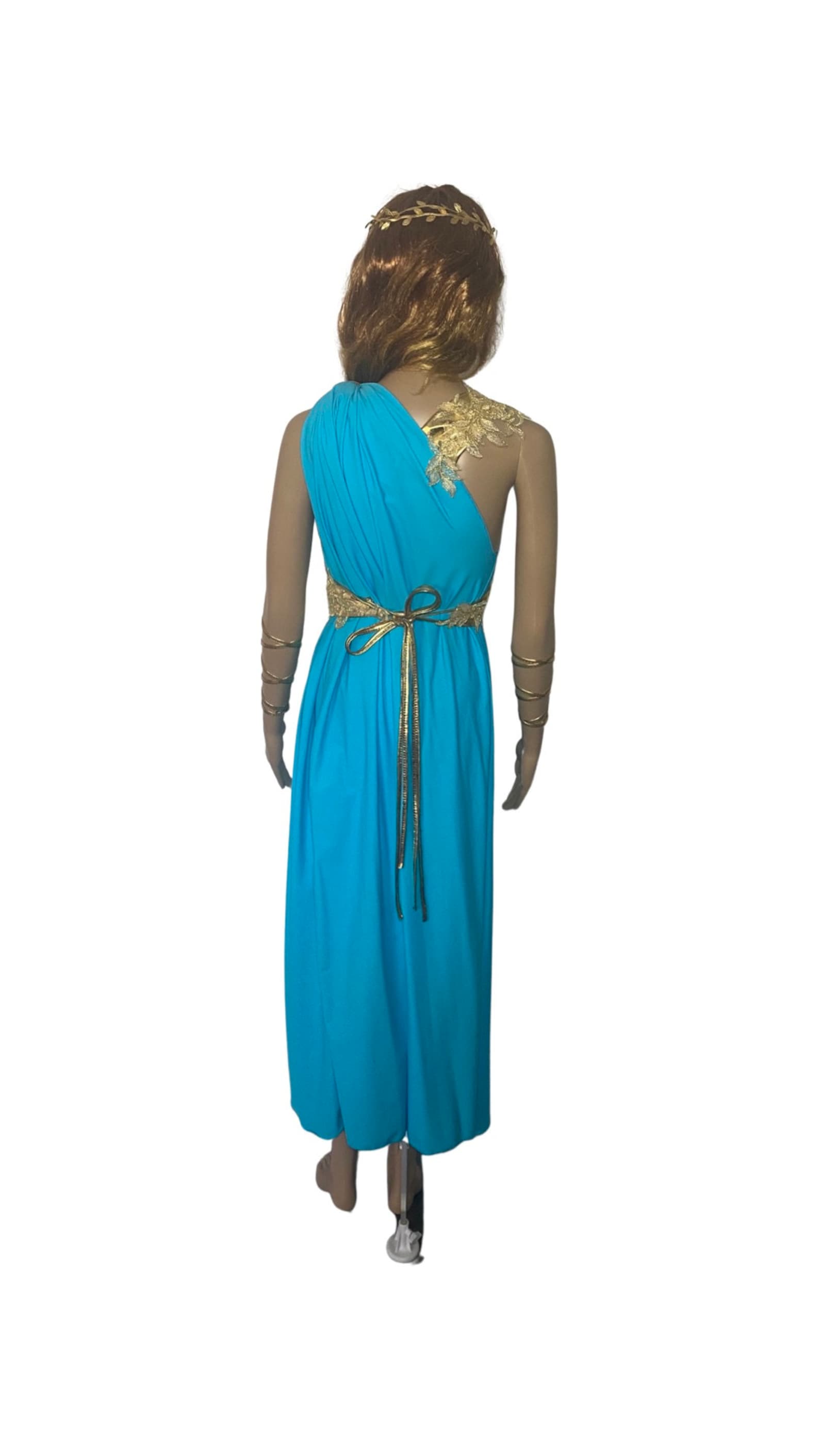 Greek Goddess Toga Gold Wedding Bridesmaid - Etsy