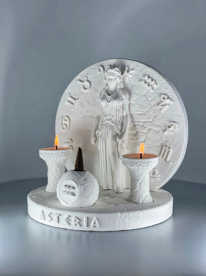 Asteria Greek Goddess Personalized Asteria Statue by Zodiac - Etsy Asteria Greek Goddess Personalized Asteria Statue by Zodiac - Etsy