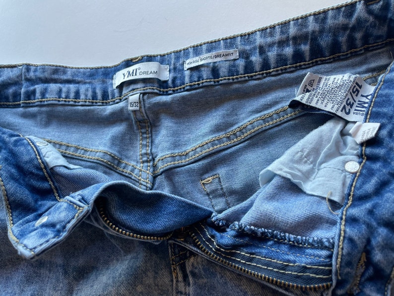 Embroidered Jean Shorts - Etsy