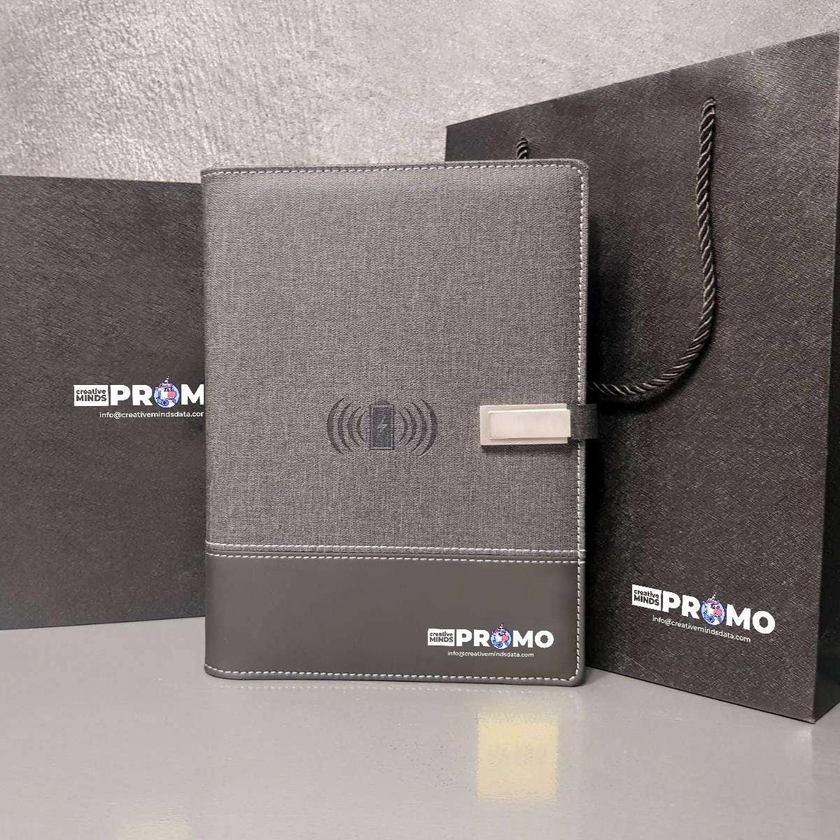 Personalized A5 Smart Notebook With Wireless Charger & Flash Drive - Etsy
