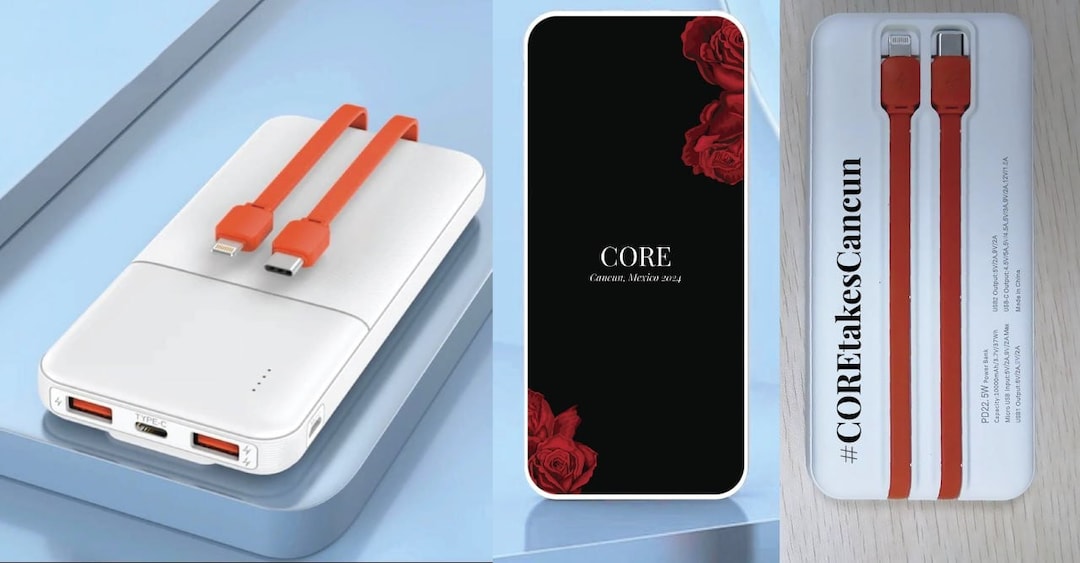 Custom Power Bank, Company Logo Corporate Gifts, Engraved Portable ...