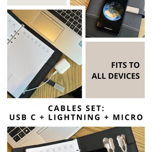 Personalized Smart Notebook, Wireless Charging Notebook Diary, Custom ...