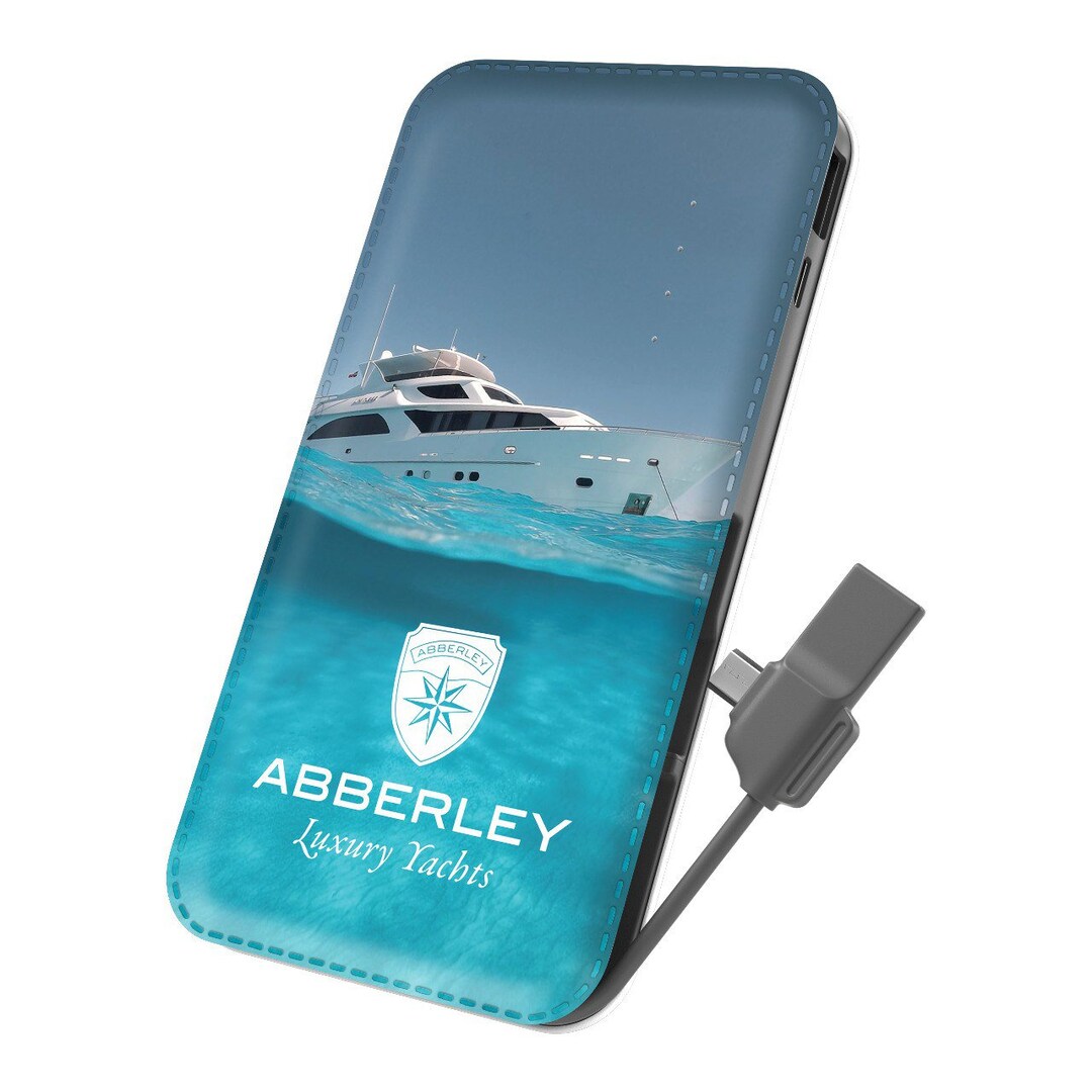 Portable Charger Custom Power Bank, Corporate Gift Compony Logo Branded ...