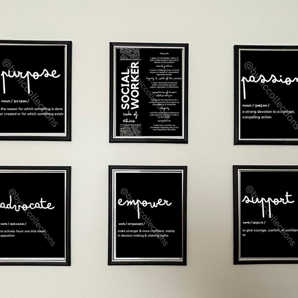 Social Work Office Decor - Etsy