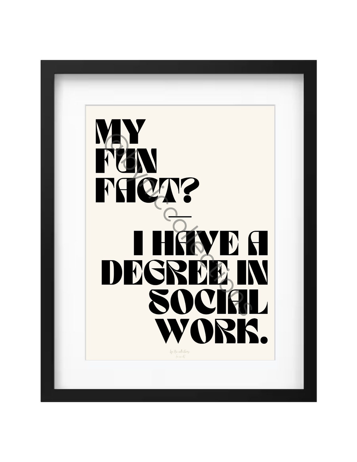 Social Work Wall Poster, Social Work Wall Art, Social Work Decor ...