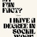 Social Work Wall Poster, Social Work Wall Art, Social Work Decor ...