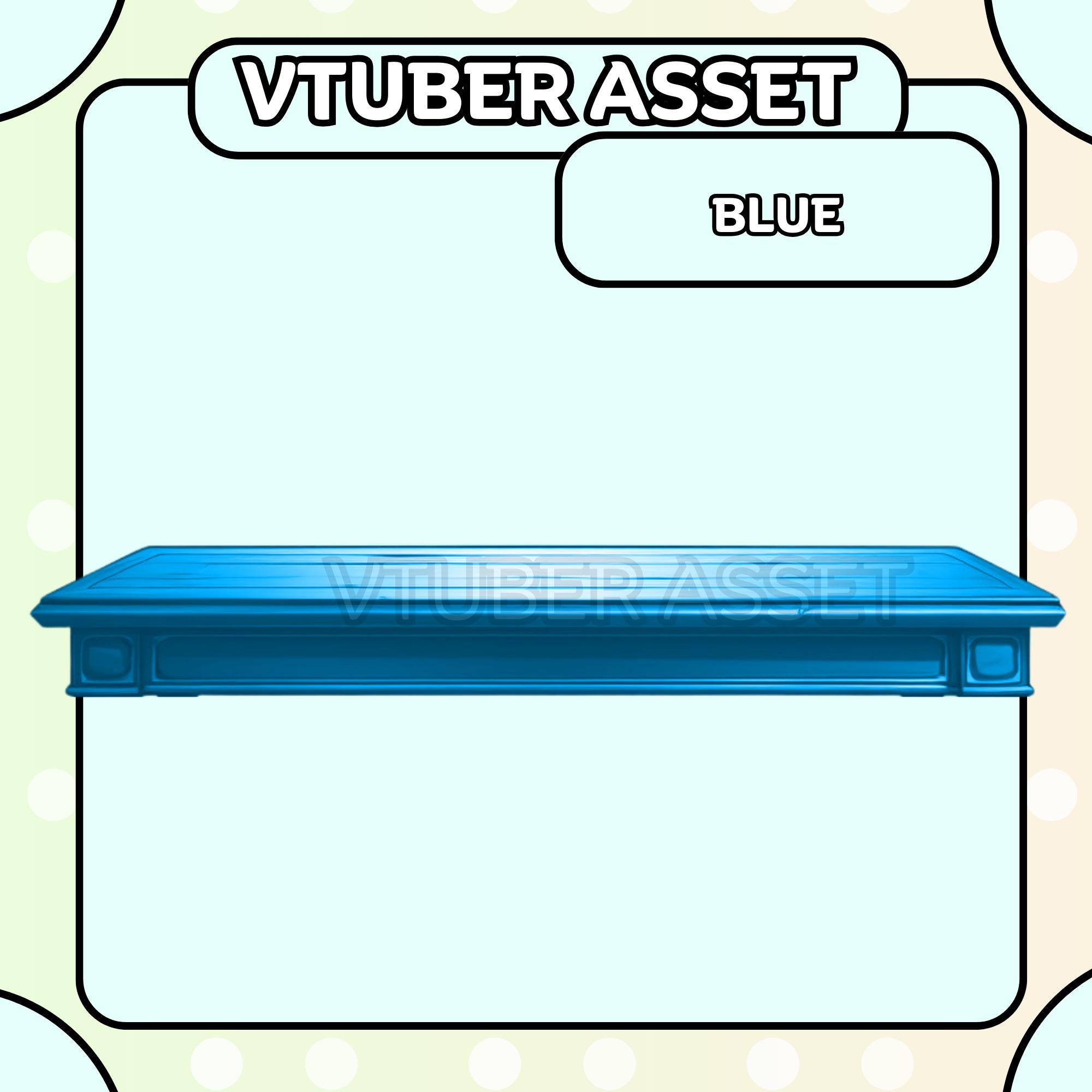 Table Desk Vtuber Asset | Stream Decoration Table, Desk |live2d, Props ...