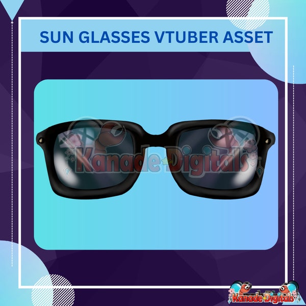 Vtuber Asset Glasses - Etsy