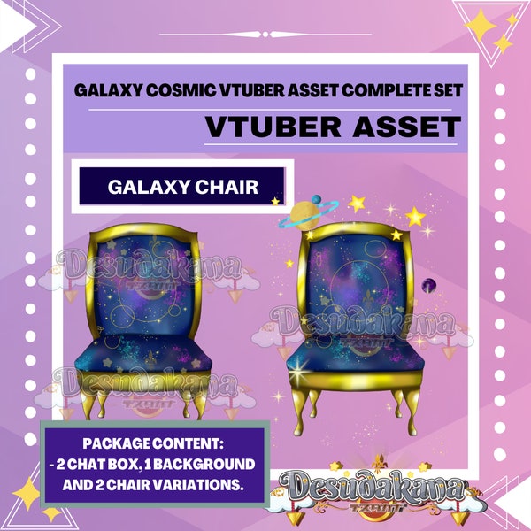 Galaxy Vtuber.asset - Etsy