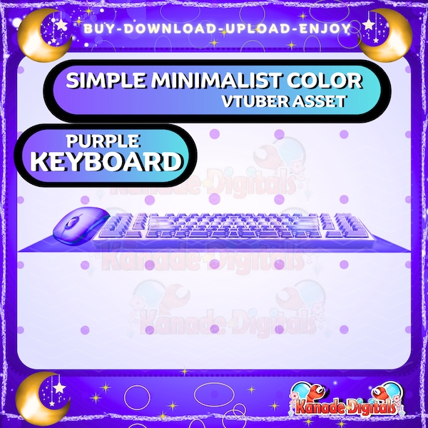 Keyboard Vtuber Assets - Etsy