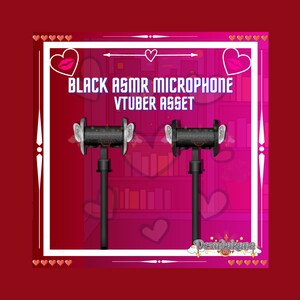 3 Vtuber Cyberpunk Microphones Asset Cyber Punk Microphone live2d ...