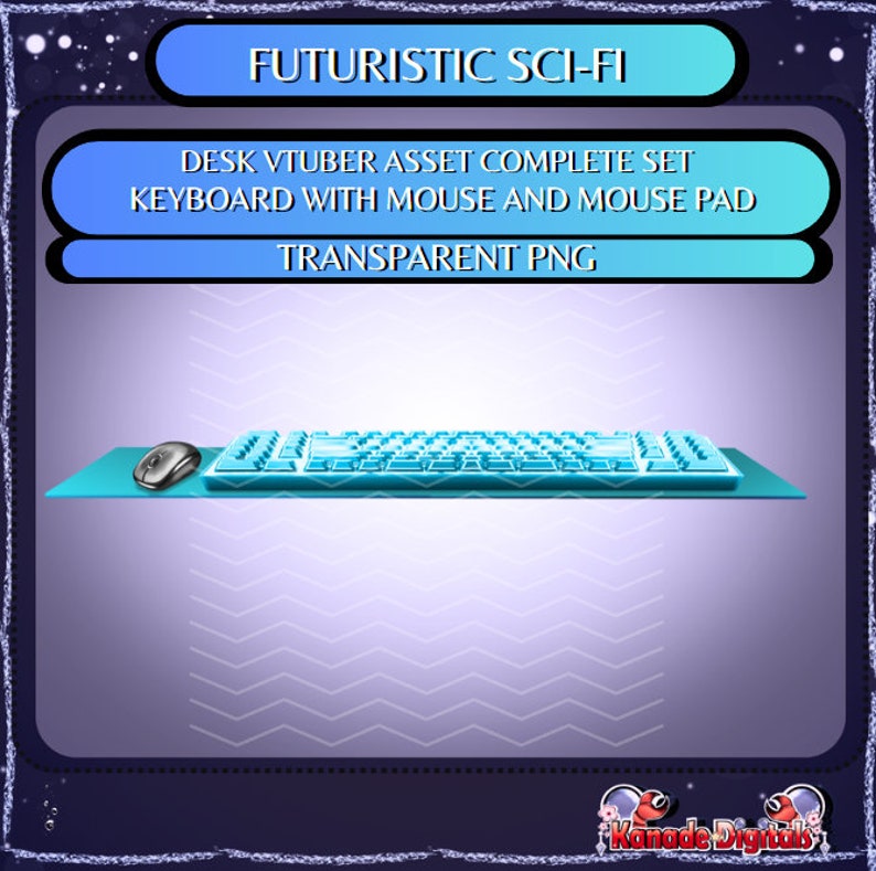 Futuristic Sci-fi Table Desk Package |1 Table, 1 Free Keyboard With ...