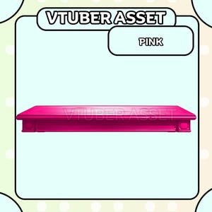 Table Desk Vtuber Asset | Stream Decoration Table, Desk |live2d, Props ...