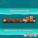 Vtuber Tiki Bar Beach Background + Bar Bundle | 4 Background, 2 Animated, 2 Statics, 1 Bar ...