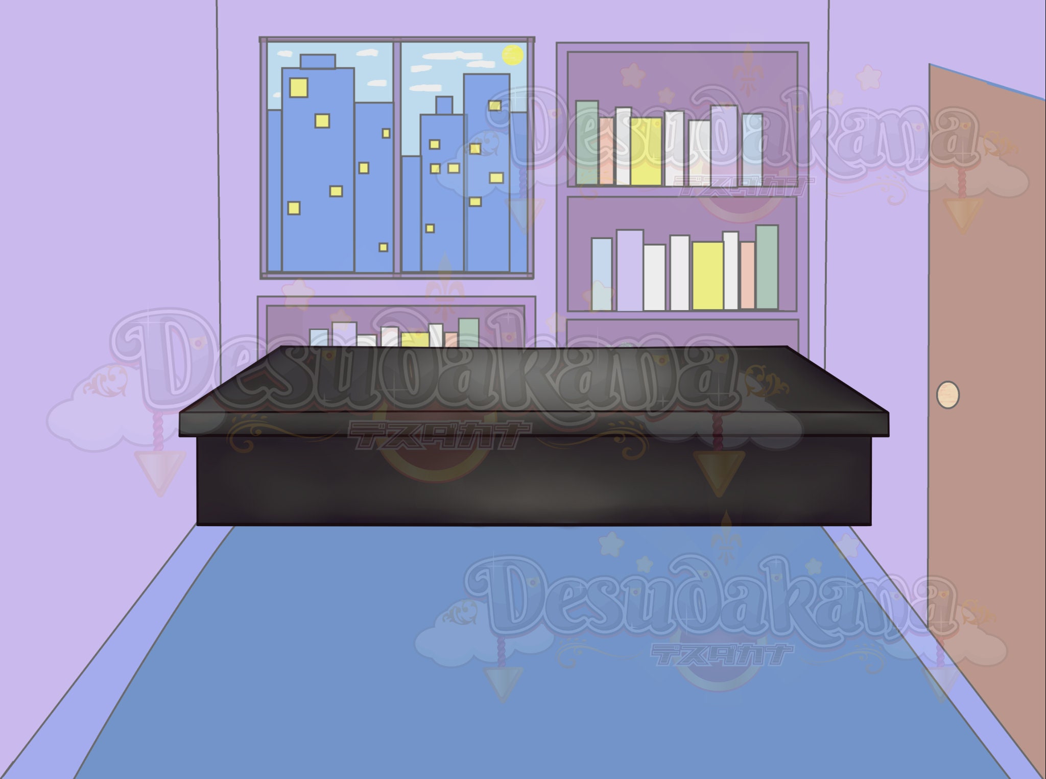 Vtuber Black Table Asset Black Table live2d Props - Etsy