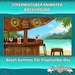 Vtuber Tiki Bar Beach Background + Bar Bundle | 4 Background, 2 Animated, 2 Statics, 1 Bar ...