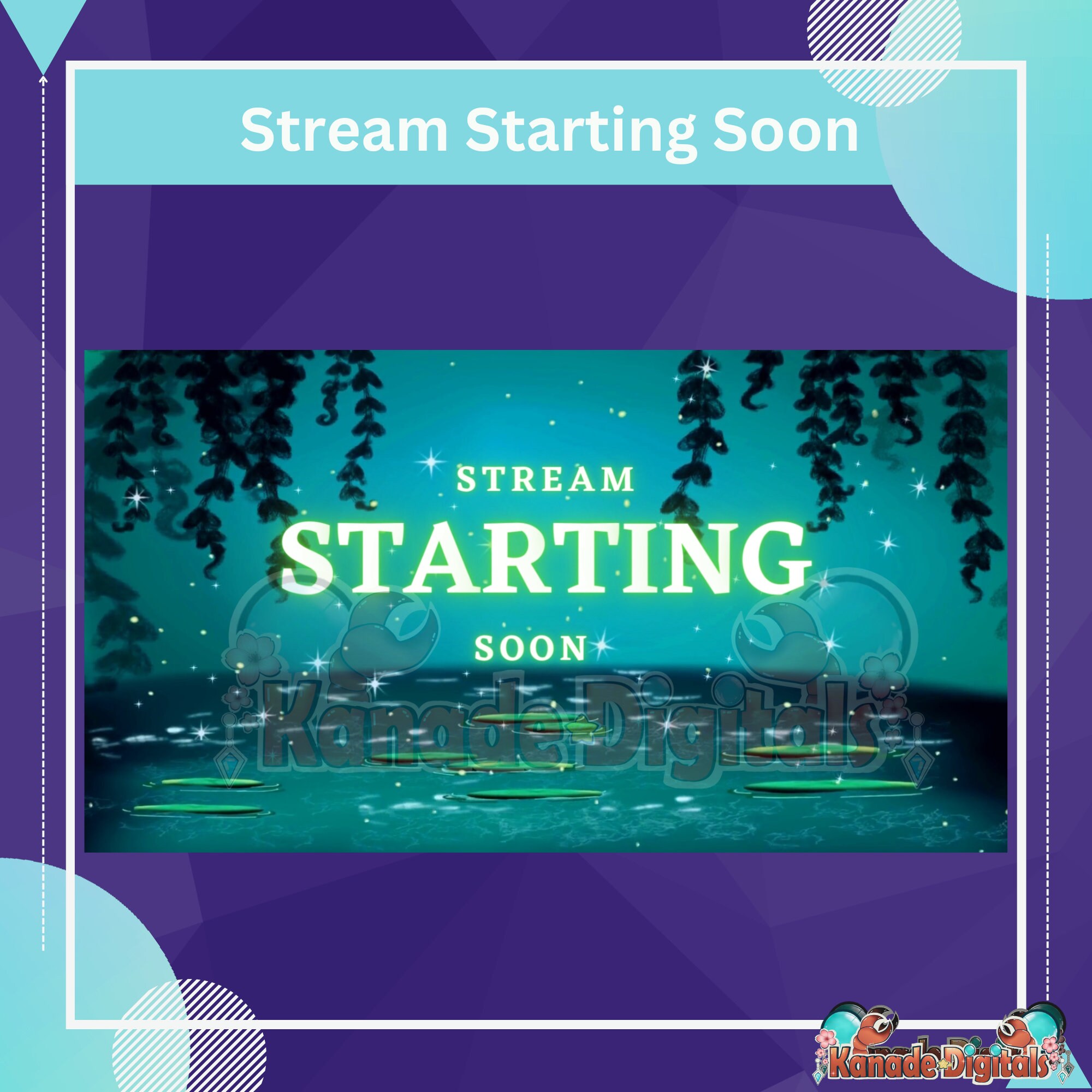 Twitch Magical Swamp Animated Screens Package 3 Screens , 1 Talking 1 ...