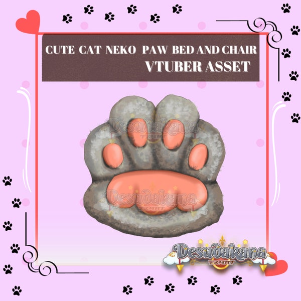 Cat Paw Vtuber Asset - Etsy