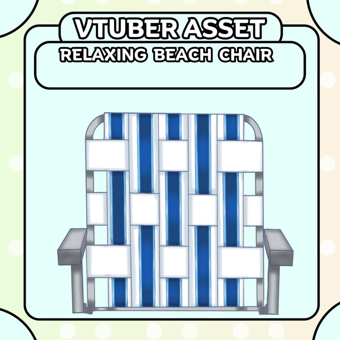 Vtuber Beach Ocean Summer Background + Asset | 1 Background, 1 Ceramic ...