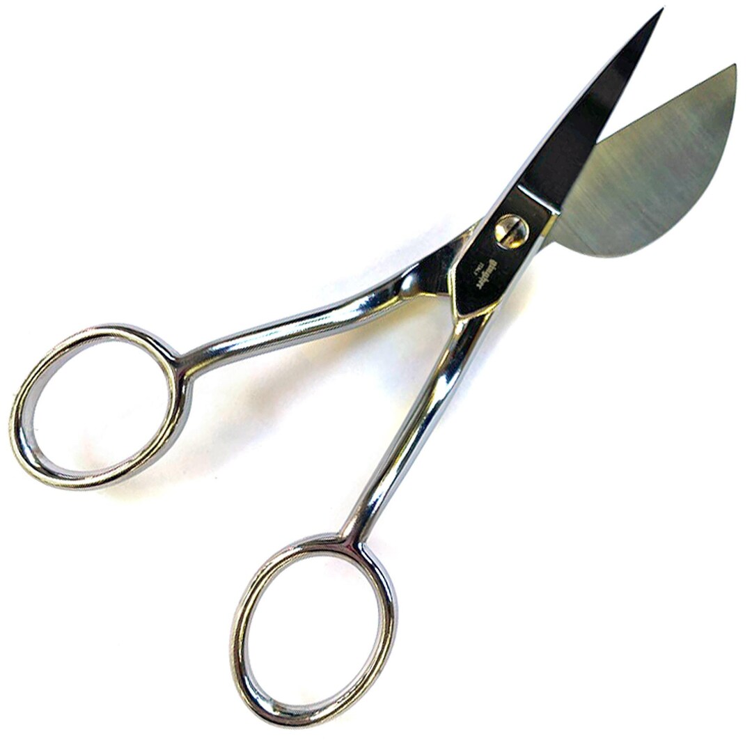 Gingher Applique Scissors ~ 6" Knife Edge ~ Paddle Blades for Precise ...