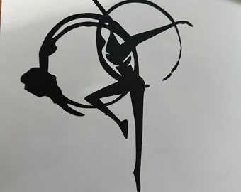 Dmb Fire Dancer Sticker - Etsy