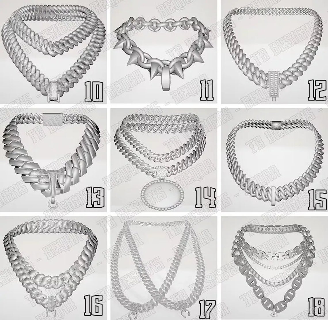 72 Fivem Chain Templates | OBJ Ready, Fivem Models (download) - Etsy