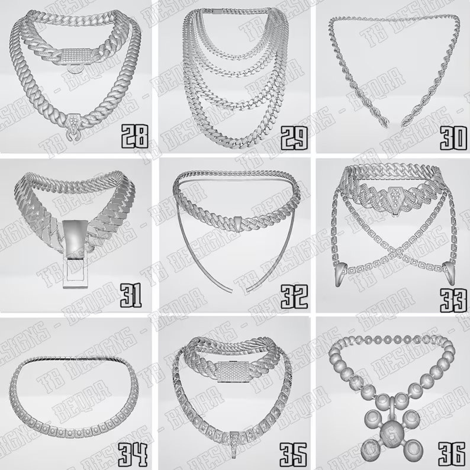 72 Fivem Chain Templates | OBJ Ready, Fivem Models (download) - Etsy
