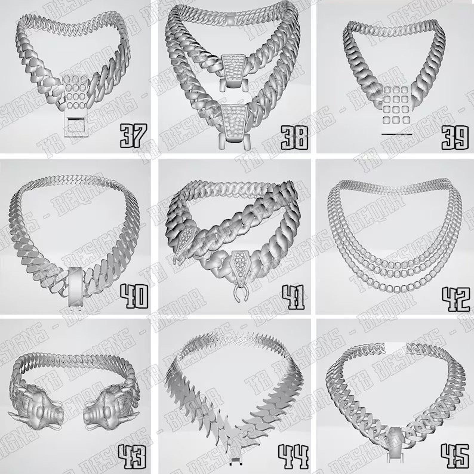 72 Fivem Chain Templates | OBJ Ready, Fivem Models (download) - Etsy