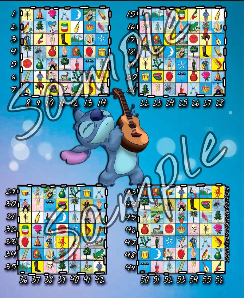 Loteria Board 311 - Etsy