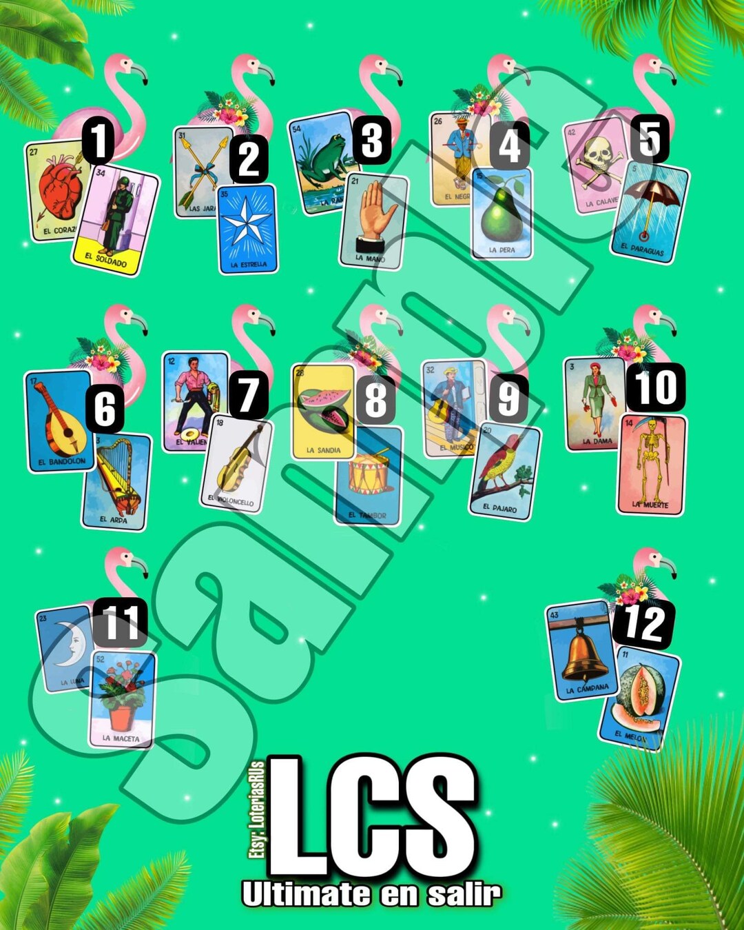 Loteria Bundle Pack - Etsy