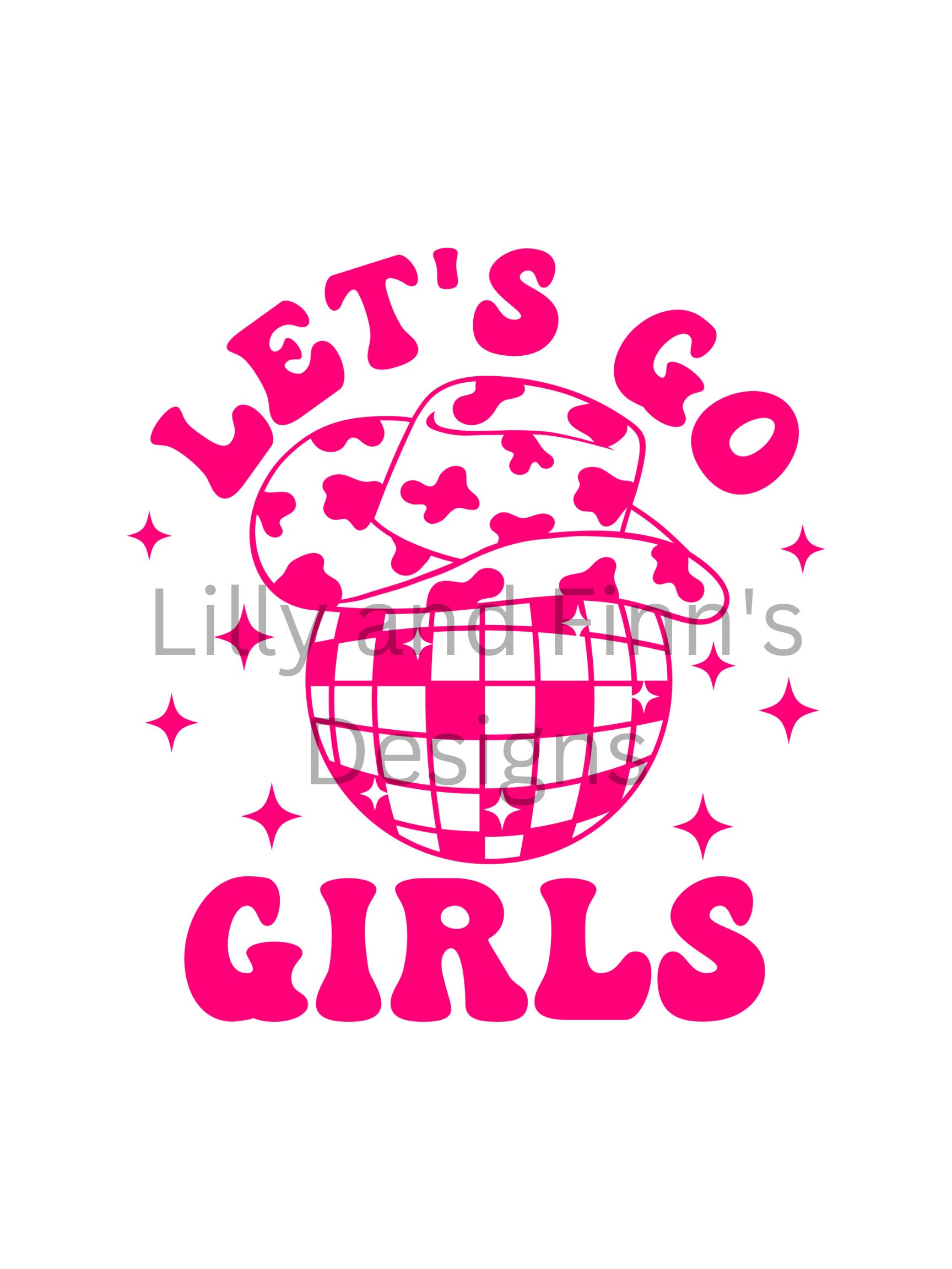 Let's Go Girls PNG - Etsy