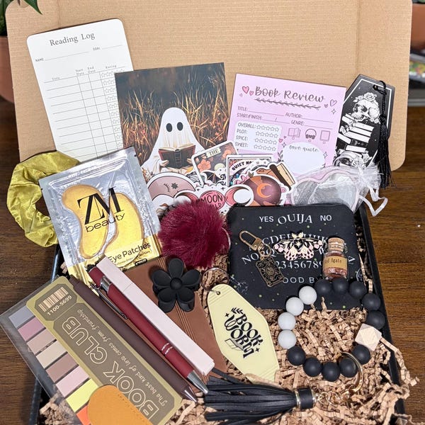Goth Books Box - Etsy