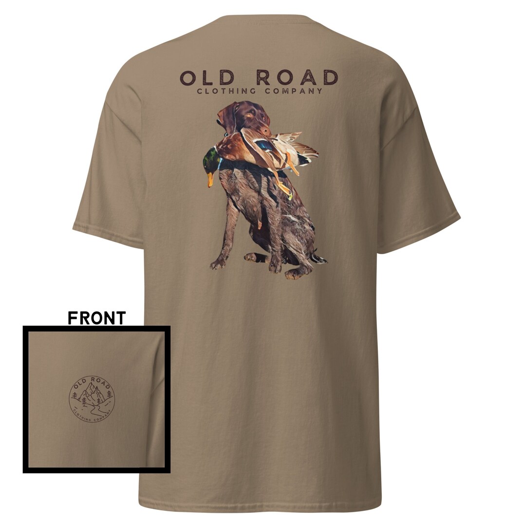 German Wirehaired Pointer T Shirt | Duck Hunting T Shirt | Hunting Dogs ...