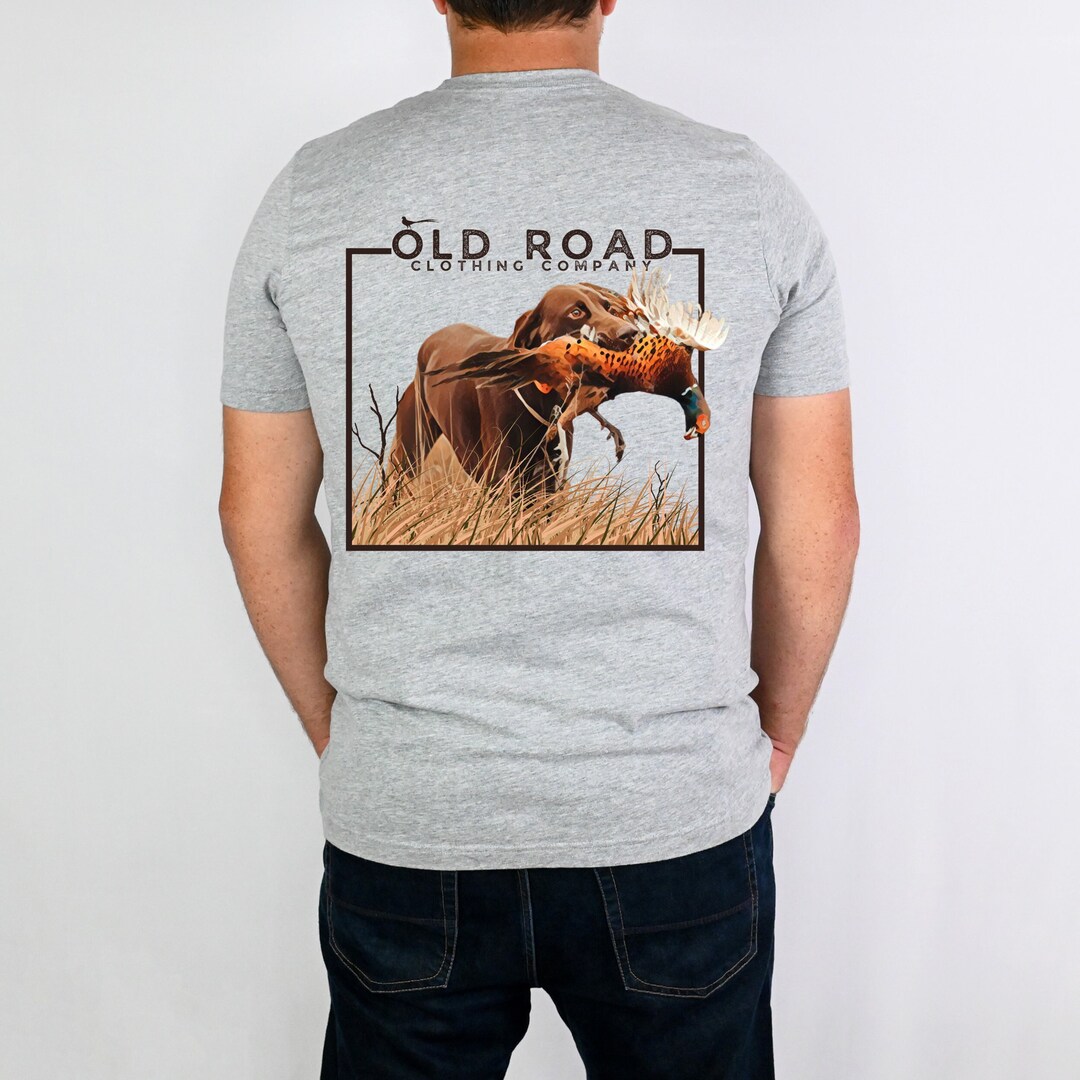 Labrador Retriever Pheasant Hunting T Shirt | Lab Retrieving Pheasant ...