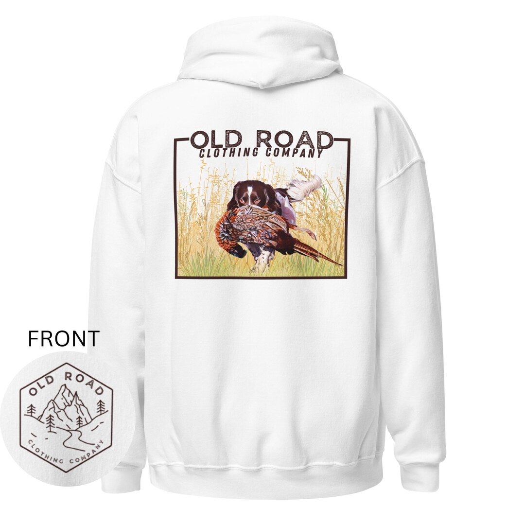 English Springer Spaniel Hoodie | Pheasant Hunting Hoodie - Etsy
