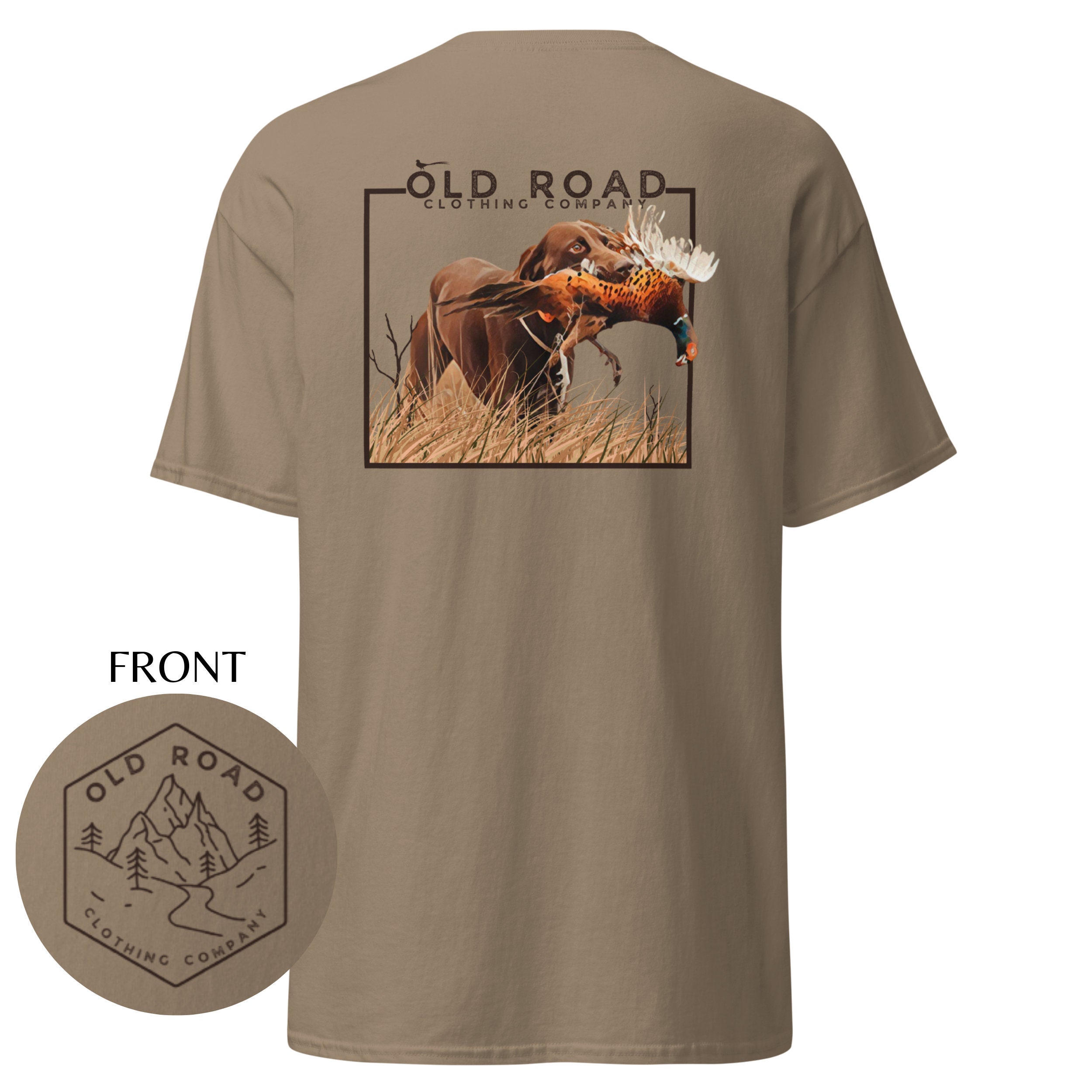 Labrador Retriever Pheasant Hunting T Shirt Lab Retrieving Pheasant ...