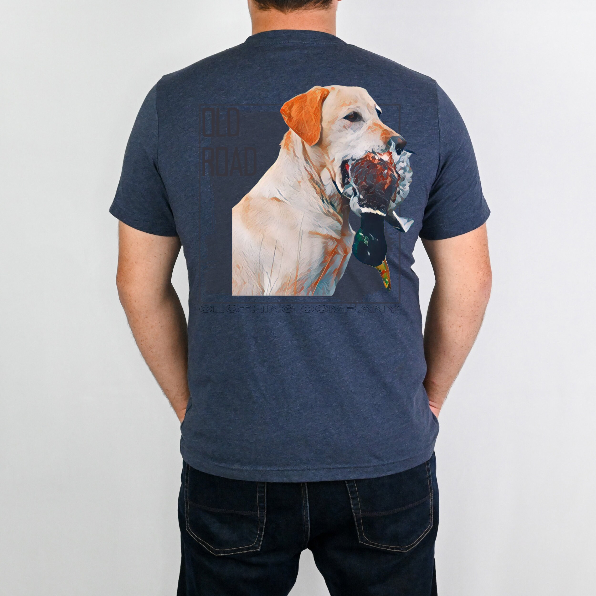 Labrador Retriever Holding Duck Duck Hunting T Shirt Lab Retrieving ...