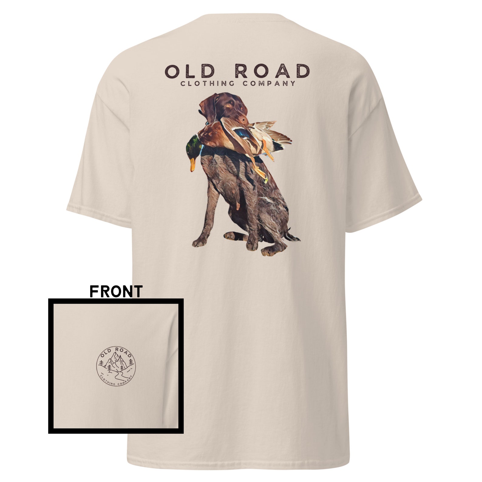 German Wirehaired Pointer T Shirt Duck Hunting T Shirt - Etsy