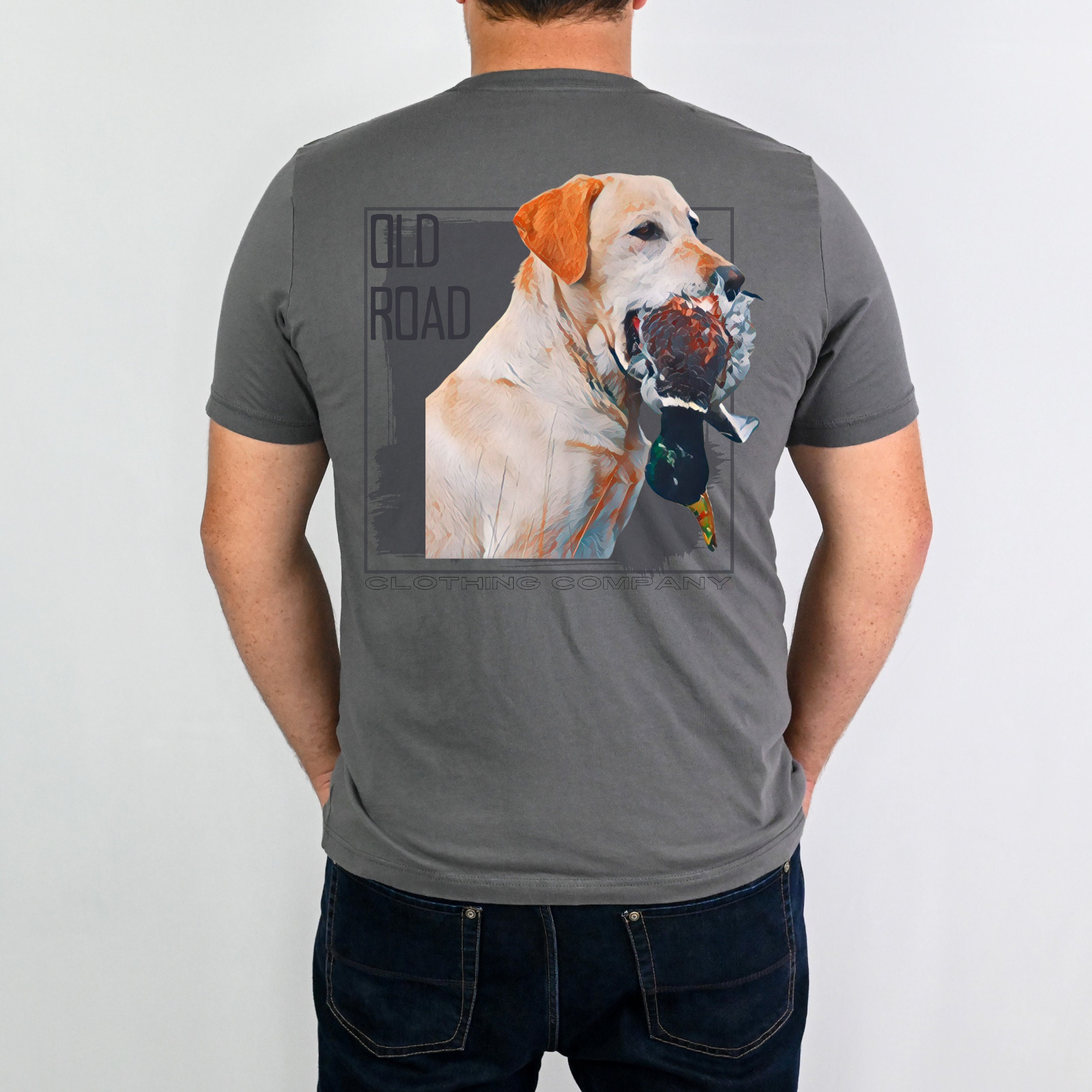 Labrador Retriever Holding Duck Duck Hunting T Shirt Lab Retrieving ...
